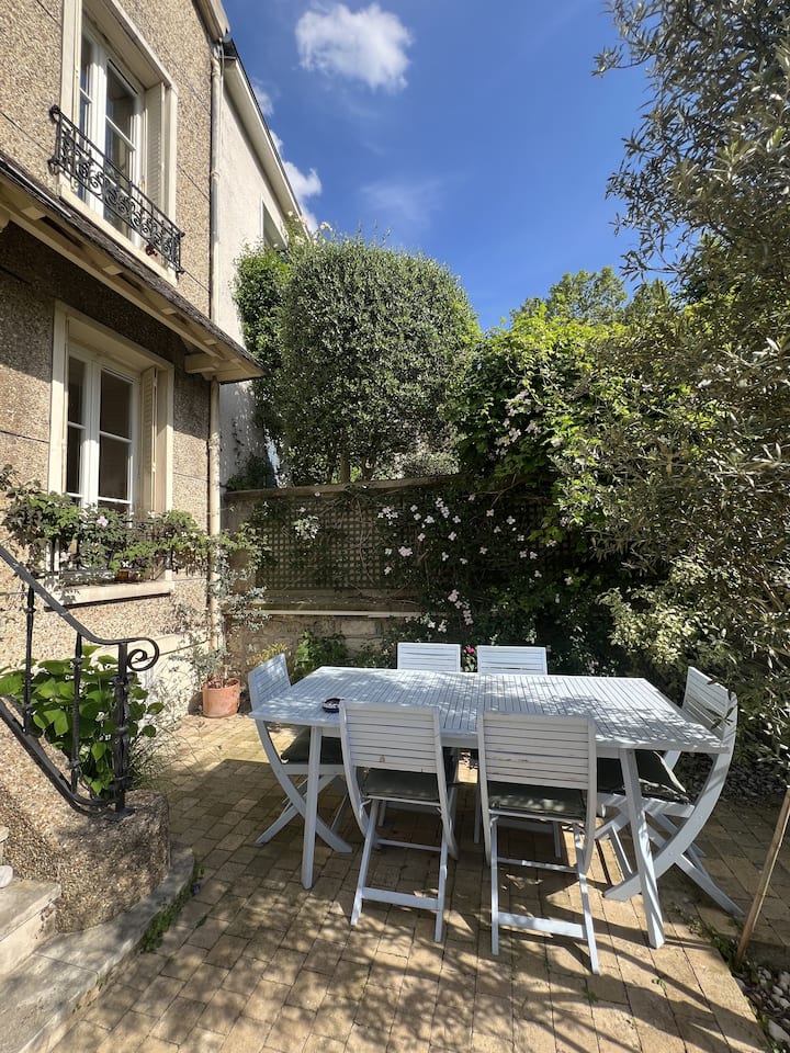 Maison D'architecte Climatisée 5 Chambres Jardin - Paris