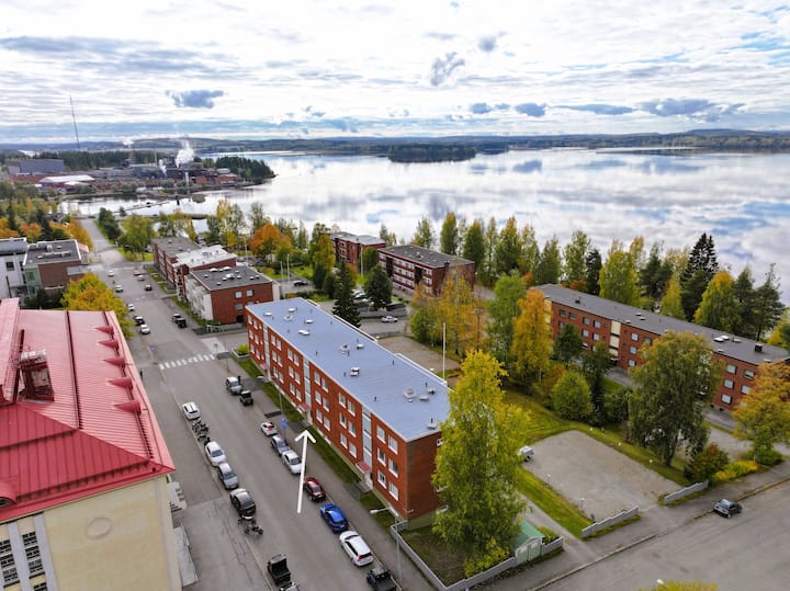 Kaksio Iisalmen Keskustassa Loistosijainnilla - Iisalmi