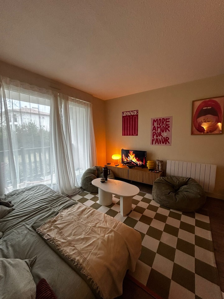 Charmant Appartement à Bidart Avec Terrasse - Bidart