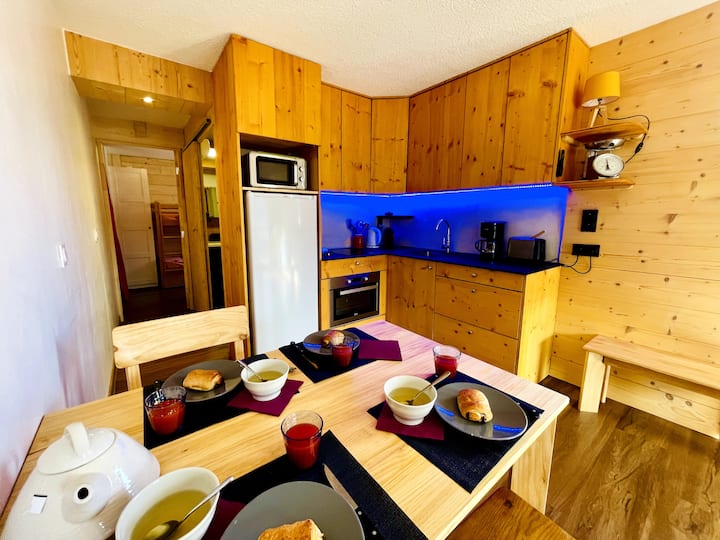 Apprt 4 Personnes - Cîmes Scolette - Lac de la Partie