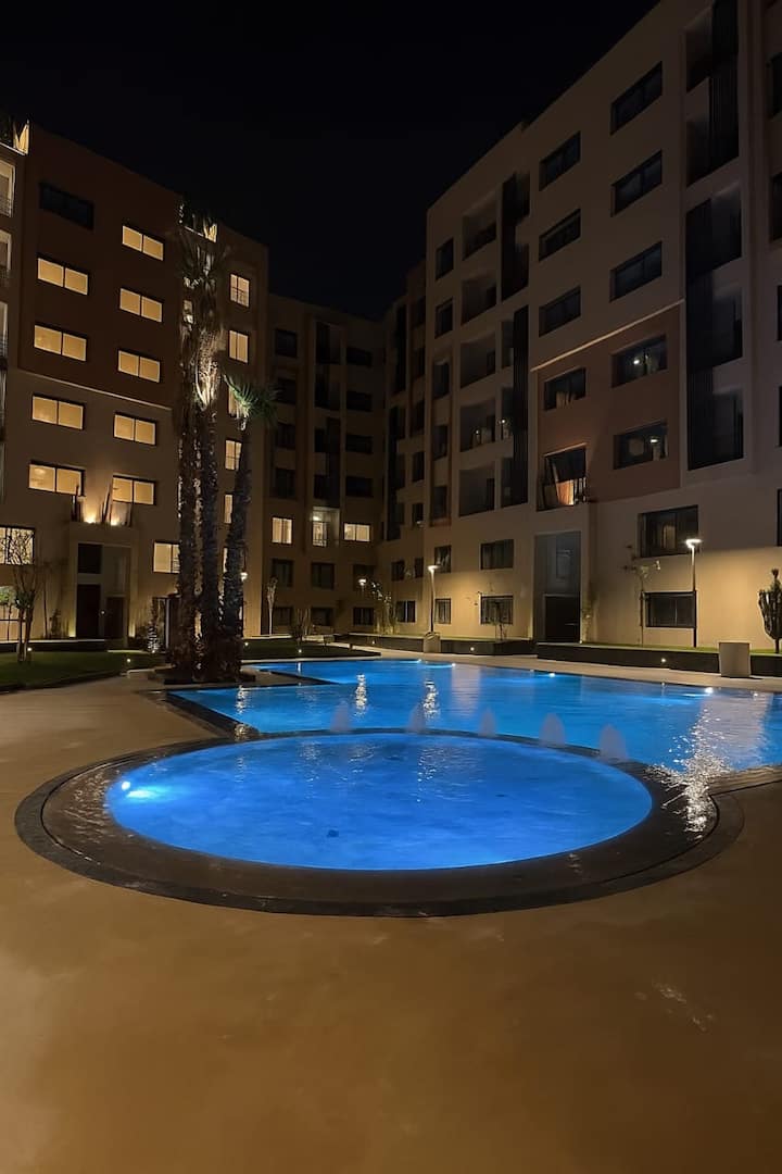 Gueliz Luxe Vue Piscine Ext/int Jacuzzi Chauffé - Marrakech