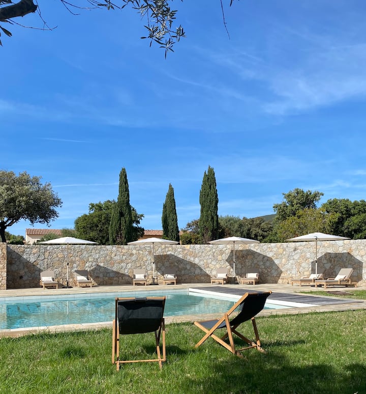 Villa Avec Piscine - Plage Proche De Lozari - Belgodère