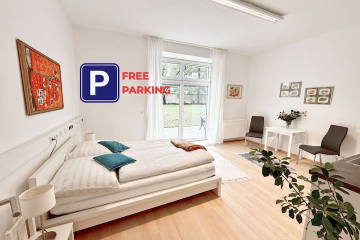 Gemütliches Airport Apartment Giardino Mit Garten - Schwechat