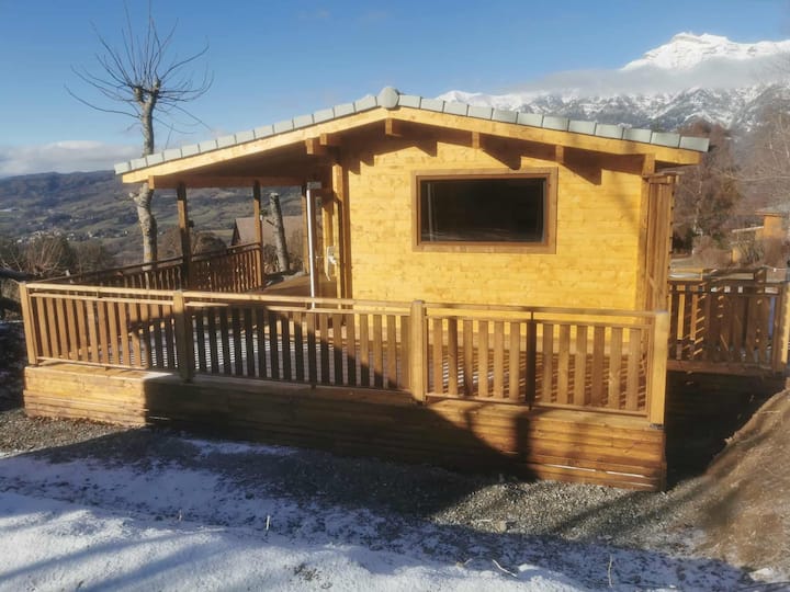 Chalet Neuf 4p Skis Aux Pieds St Léger Les Mélèzes - Ancelle