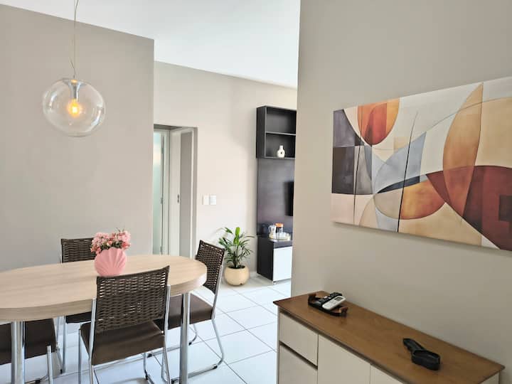 Apê 2 Dorm Moderno C/ Quintal - 500m Faap - Ribeirão Preto