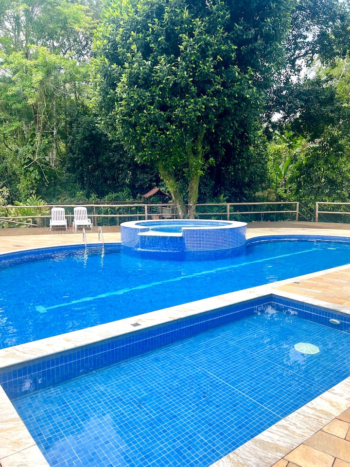 Linda Casa Na Praia Dejuquehy, Condomínio Fechado - São Sebastião