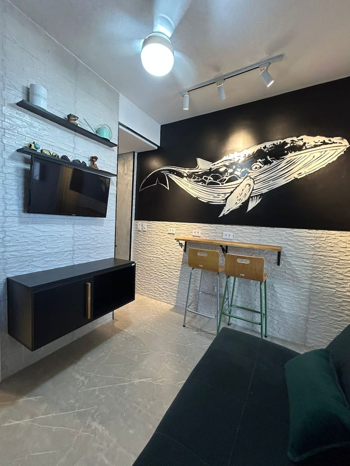 Studio Moderno Em Santos | 2 Min Da Praia A Pé - Santos State