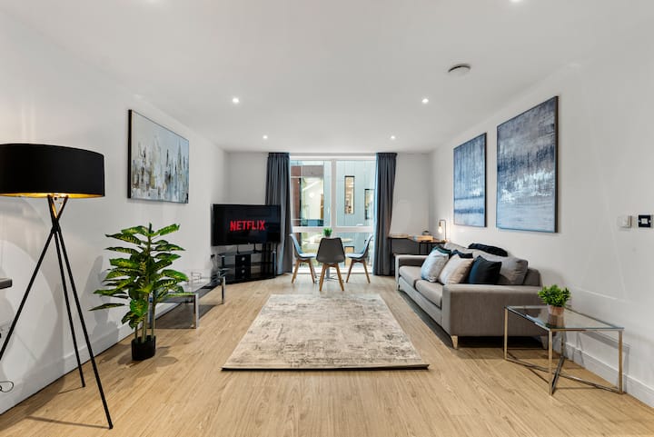 Central Leicester Luxury | 2 Bed, 2 Bath, Sleeps 6 - Leicester