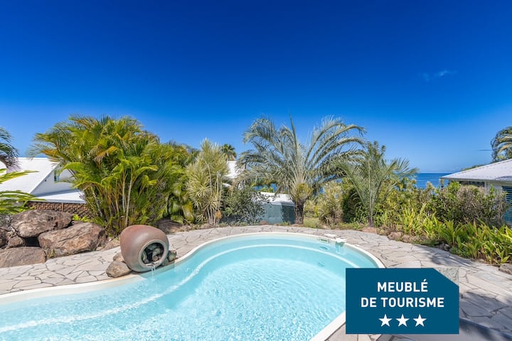 Villa Fleurs D'air, Côte Sous Le Vent - Deshaies