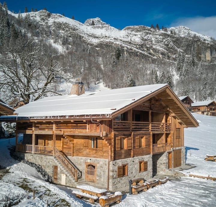 Chalet Happysnow Avec Piscine-sauna-hammam 18 Pers - Le Chinaillon