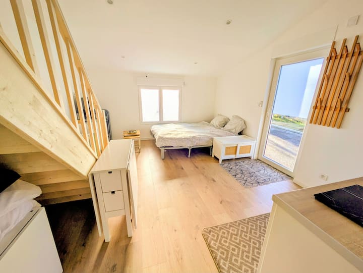 Studio Chaleureux & Indépendant – Parking Sécurisé - 