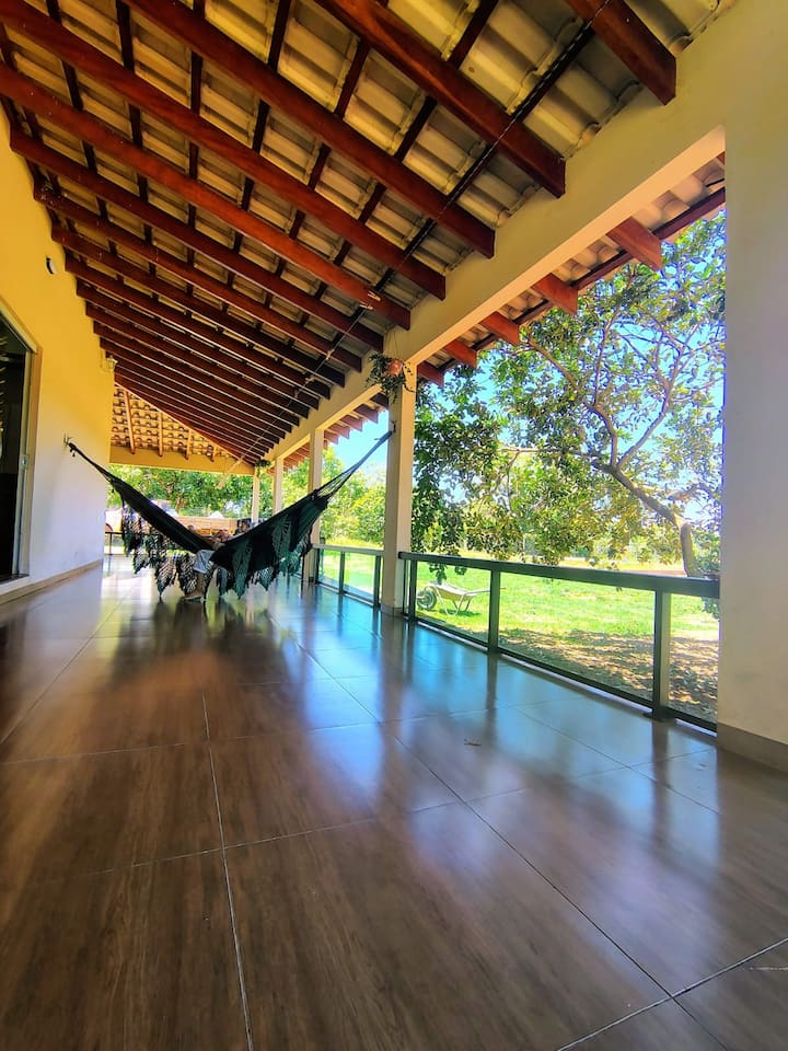 Casa De Campo Nova Jerusalém. - Jardim