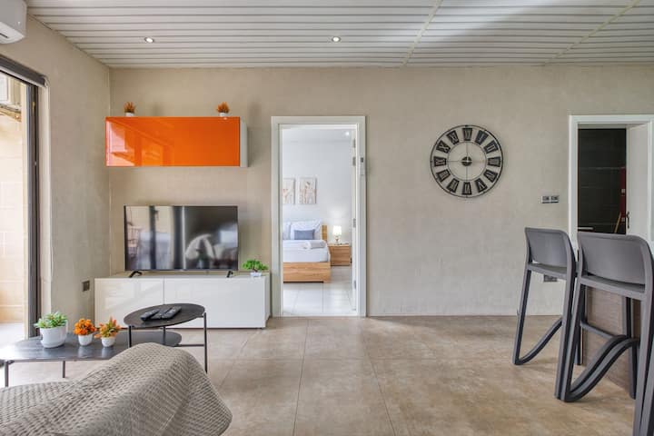 Appartement 2 Chambres Lumineux Et Moderne | À 10 Minutes De La Promenade - Malte