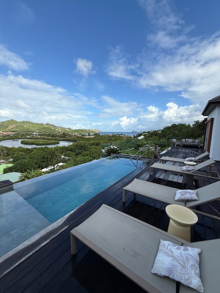 Domaine Elena St Jean St Barth 6 Chambres Vue Mer - Saint Barthélemy
