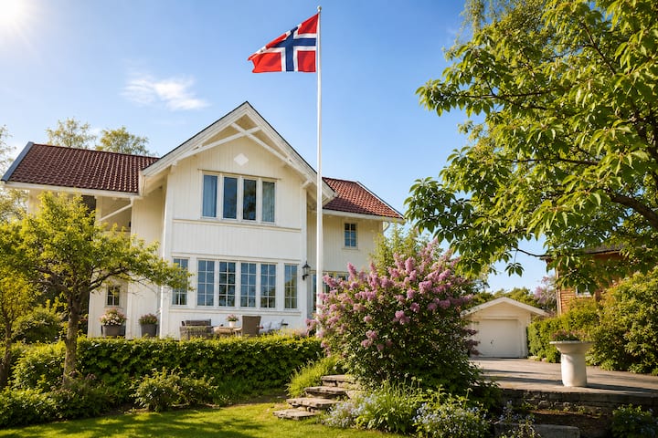 Leilighet I Sveitser Villa Sentralt På Lilleaker - Oslo