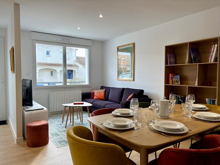 Maison Moderne Avec Terrasse Et Place De Parking - Olonne-sur-Mer