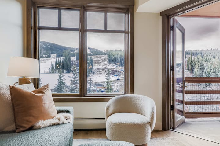 Luxury Slope & Village Views, Deck, Steps To Lifts - Copper Mountain, CO