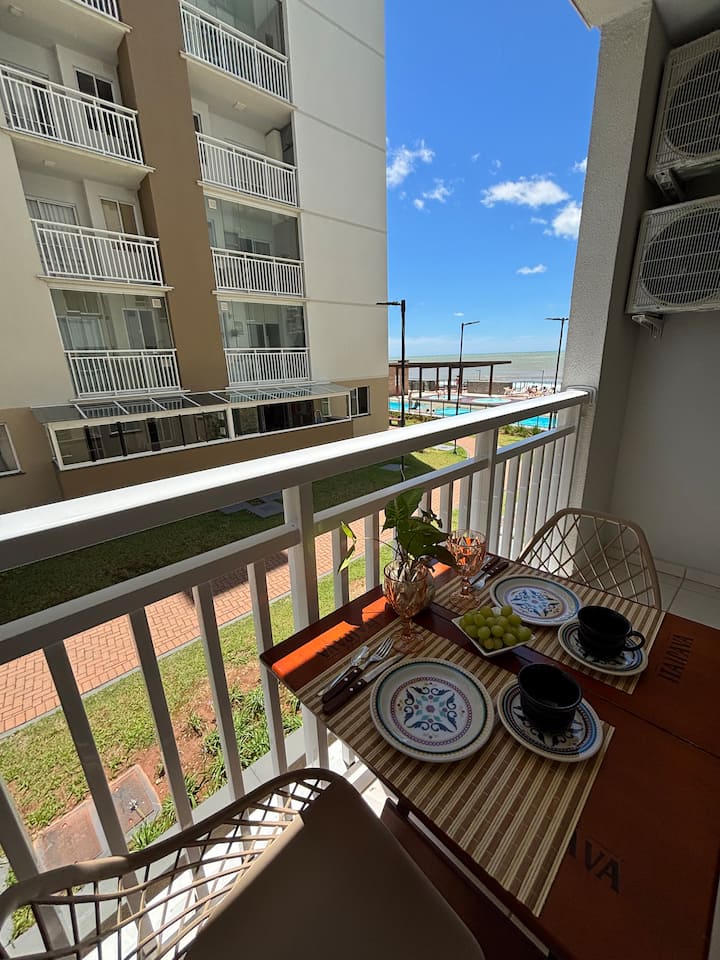 Lindo E Confortável Vista Incrível Do Mar! - Barra Velha