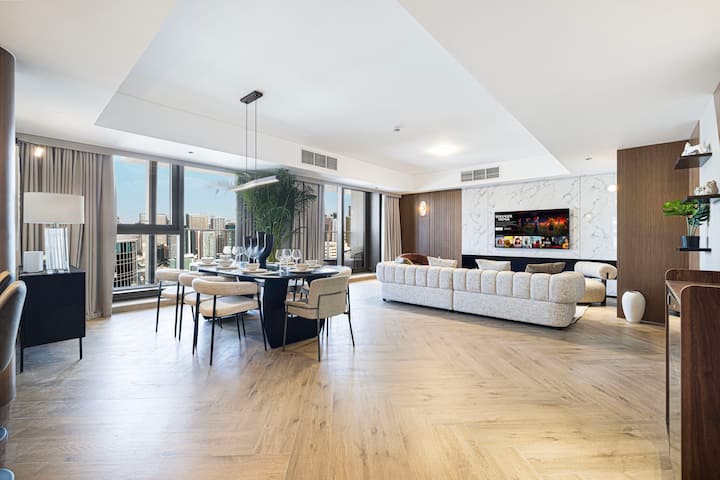 Lux 4br Penthouse | Marina Views | Sparkle Tower - Dubai Marina