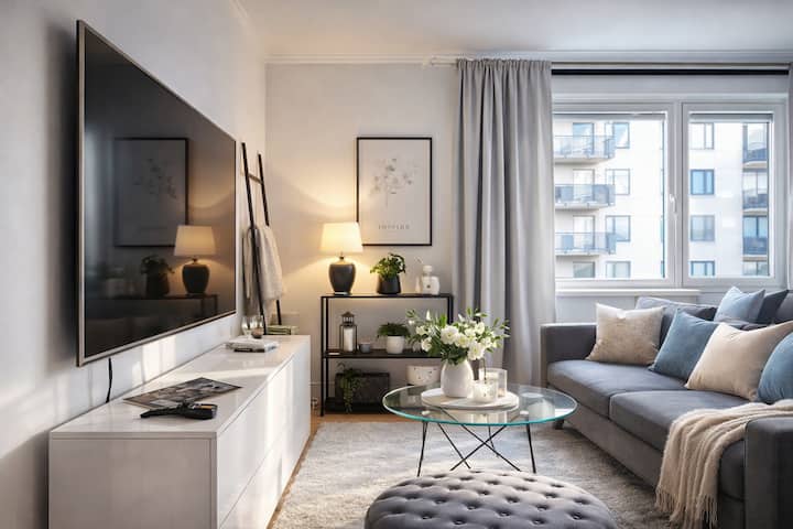 Belle Suite - Charmig Central Våning - Västerås
