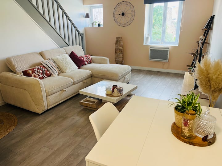 Duplex Cocooning Au Calme – Charme & Confort - Breuillet