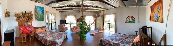 Cómodo Loft Con Vista Al Mar, Caleta La Cruz Perú - Caleta Cruz