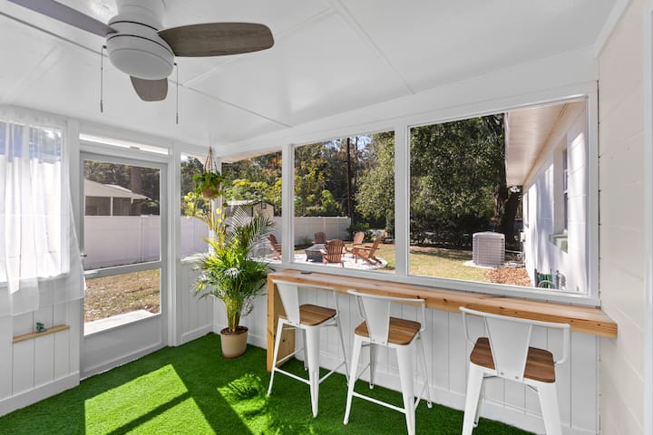 Boho Chic With Pool Near Uf And Santa Fe College. - Gainesville, FL