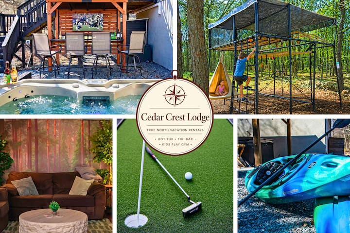 Elegant Cabin For 14, Hot Tub, Pet-friendly - Albrightsville, PA