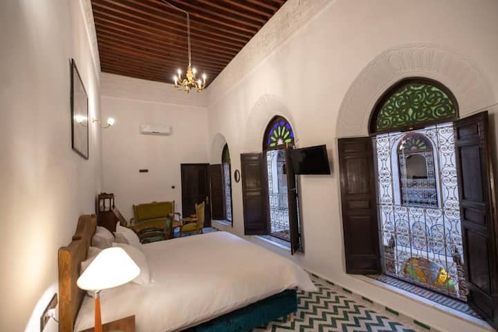 Riad Soultana Chambre Deluxe King Size Bed. - Fes