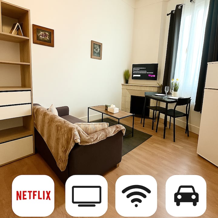 Un Charmant Studio Lumineux Avec Parking - Cavaillon