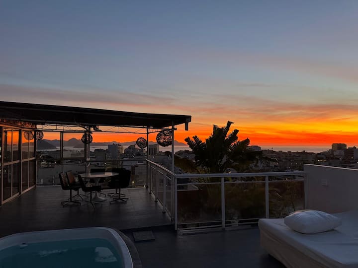 Apartamento Em Cobertura Em Copacabana - Ipanema