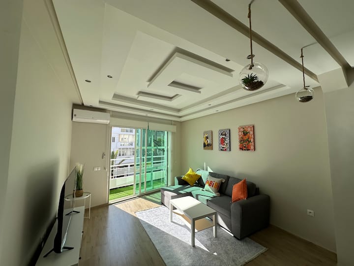 Cozy & Stylish 2br - Near Arribat-center Mall - Rabat
