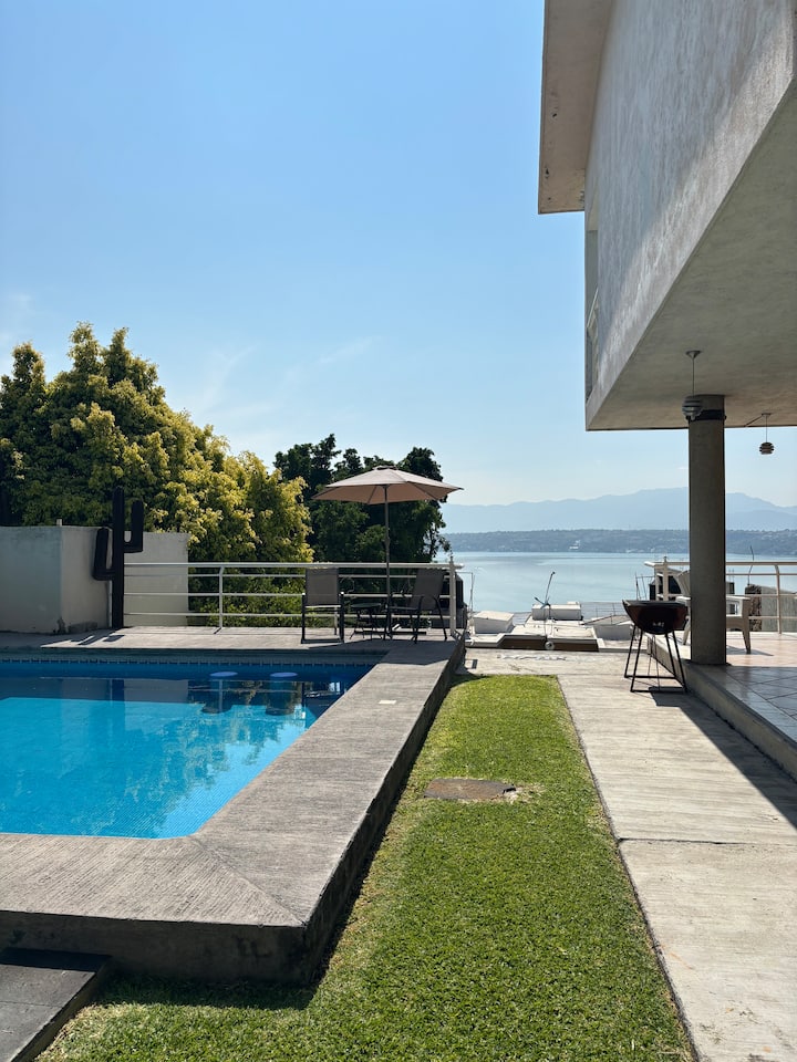 Casa Maké - Atardeceres Frente Al Lago. - Tequesquitengo