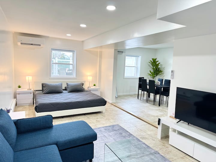 Modern Studio|parking|king Bed|sleeps3|near Nyc - Clifton, NJ
