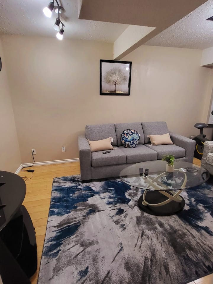 The Newly Furnished 1 Bedroom Basement Apartment. - Edmonton