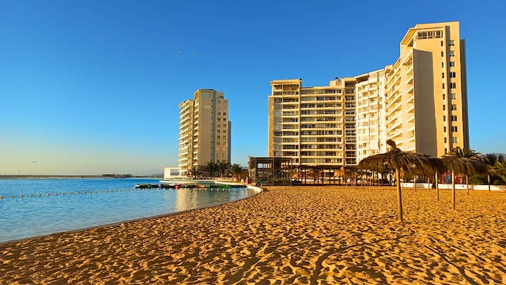 Acogedor Departamento En Laguna Del Mar - La Serena