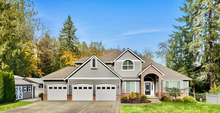 Harbor House 5 Bedrm Acreage Hot Tub Sleeps 16 - Olympia, WA