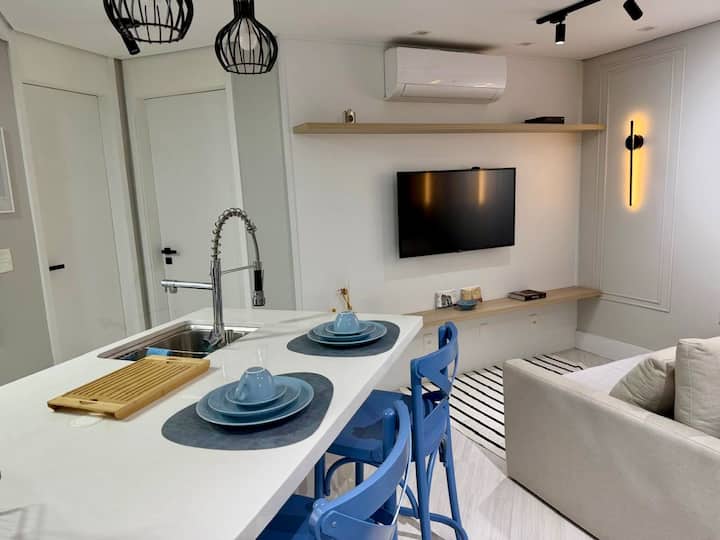 Apartamento Moderno E Confortável Em Moema - Moema