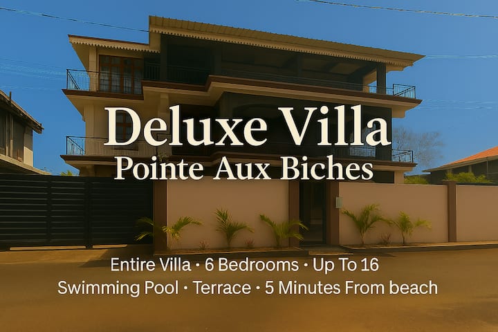 Deluxe Villa - Private Pool - 5 Minutes From Beach - Mauritius