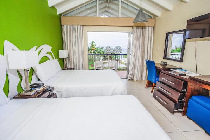 Rockley Beach Two Double Suite | Breakfast & Pool - Barbados