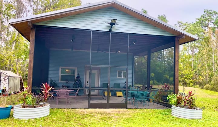 Brand New Nature Studio Loft Cottage - St. Cloud, FL