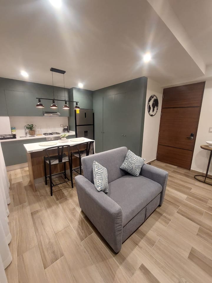 Departamento Moderno, Lujoso Y Céntrico - Aguascalientes