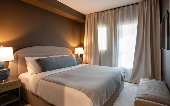 King Bed Stylish Residence - 西好萊塢