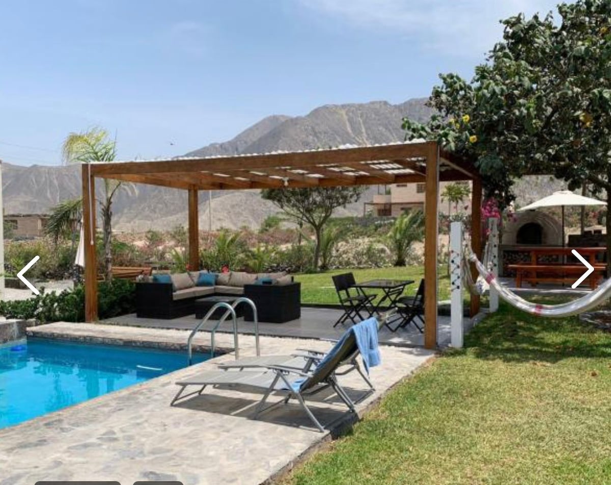 Maison de campagne avec piscine à Cieneguilla - Maisons à louer à Lima ...
