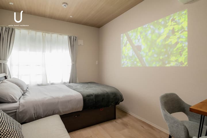 A104/池袋7分/中板橋の新築アパート/プロジェクターあり/unito Residence - Asaka