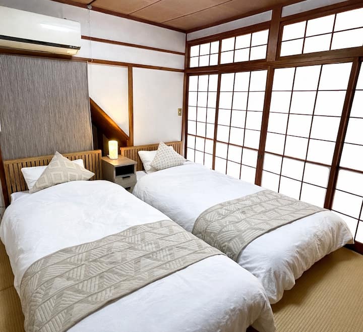 買物便利な和風一棟貸｜家族歓迎・出張Ok｜九州旅｜駅5分/熊本駅2駅｜商店街｜駐車場あり｜拠点に！ - Kumamoto, Japan