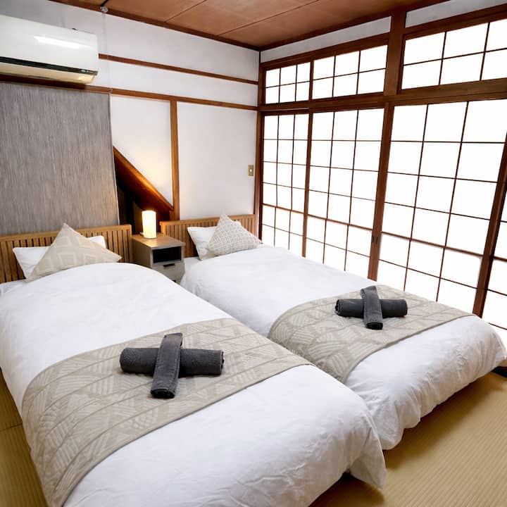 買物便利な和風一棟貸｜家族歓迎・出張Ok｜九州旅｜駅5分/熊本駅2駅｜商店街｜駐車場あり｜拠点に！ - 熊本市