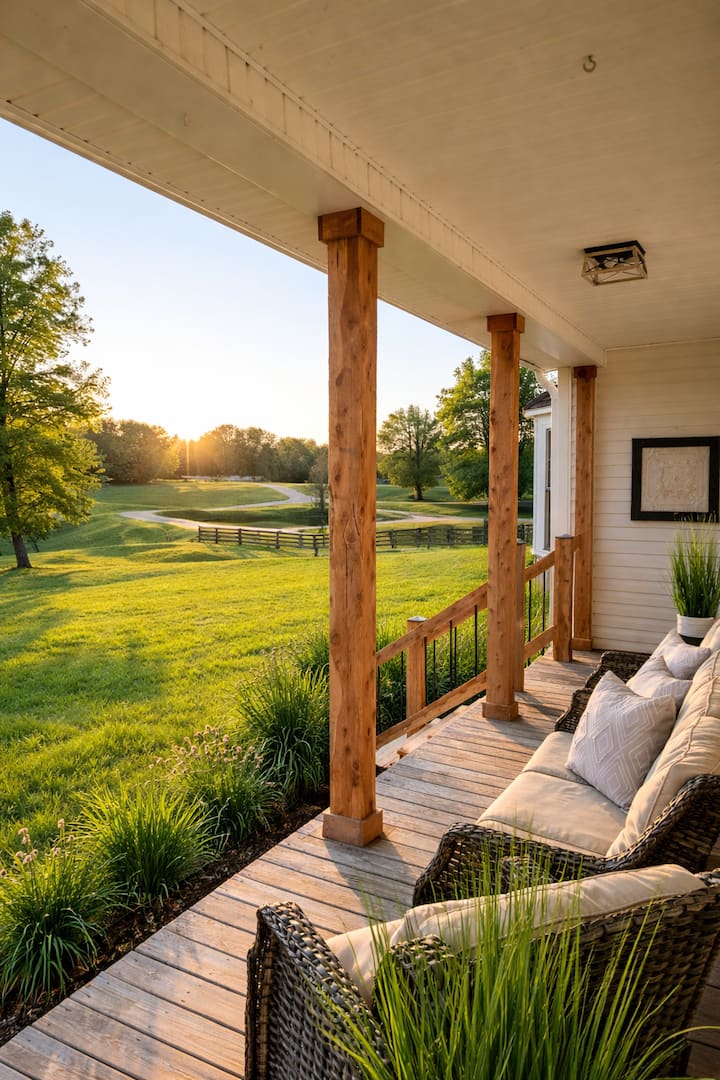 Modern Farmhouse Retreat W/ Peaceful Country Views - Montgomery Bell State Park, Burns
