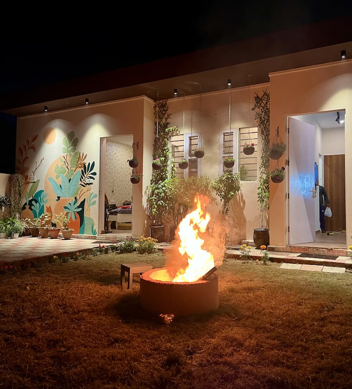 Casa Gardenia | Luxury Open Garden Stay Nr Airport - Sahibzada Ajit Singh Nagar