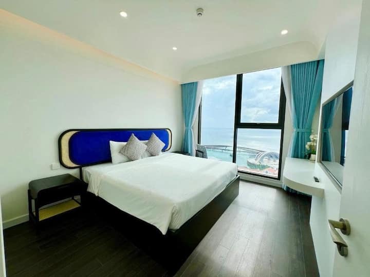 Blue Apartment 1bedroom Ocean View & Fireworks - Phú Quốc